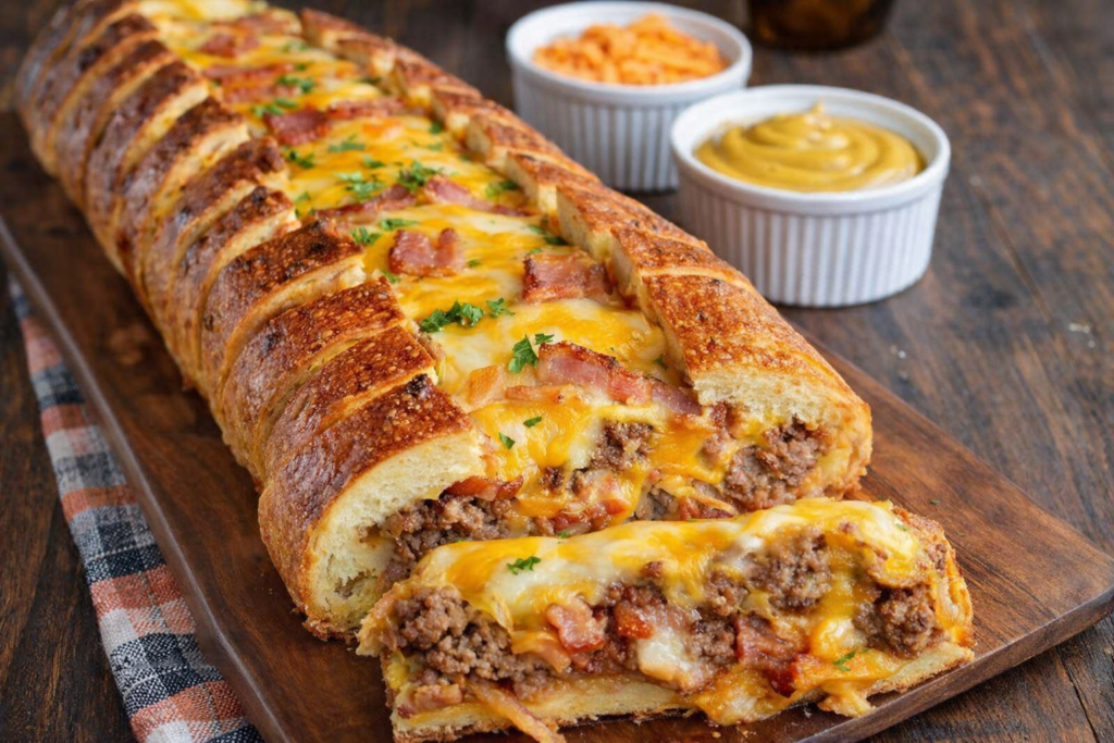 Garbage Bread (Cheesy Stuffed Bread Recipe)